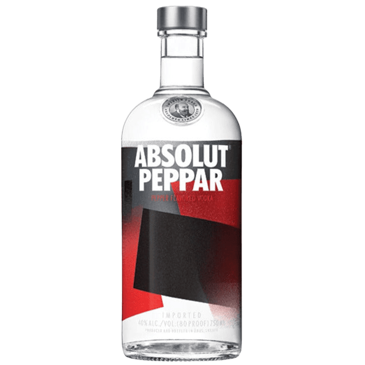 Absolut Peppar Flavored Vodka - 750ML