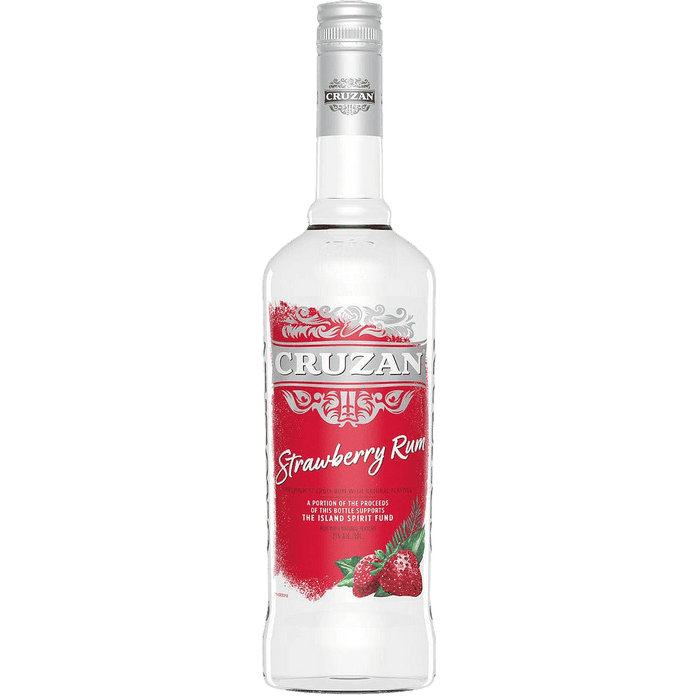 Cruzan Strawberry Flavored Rum - 750ML