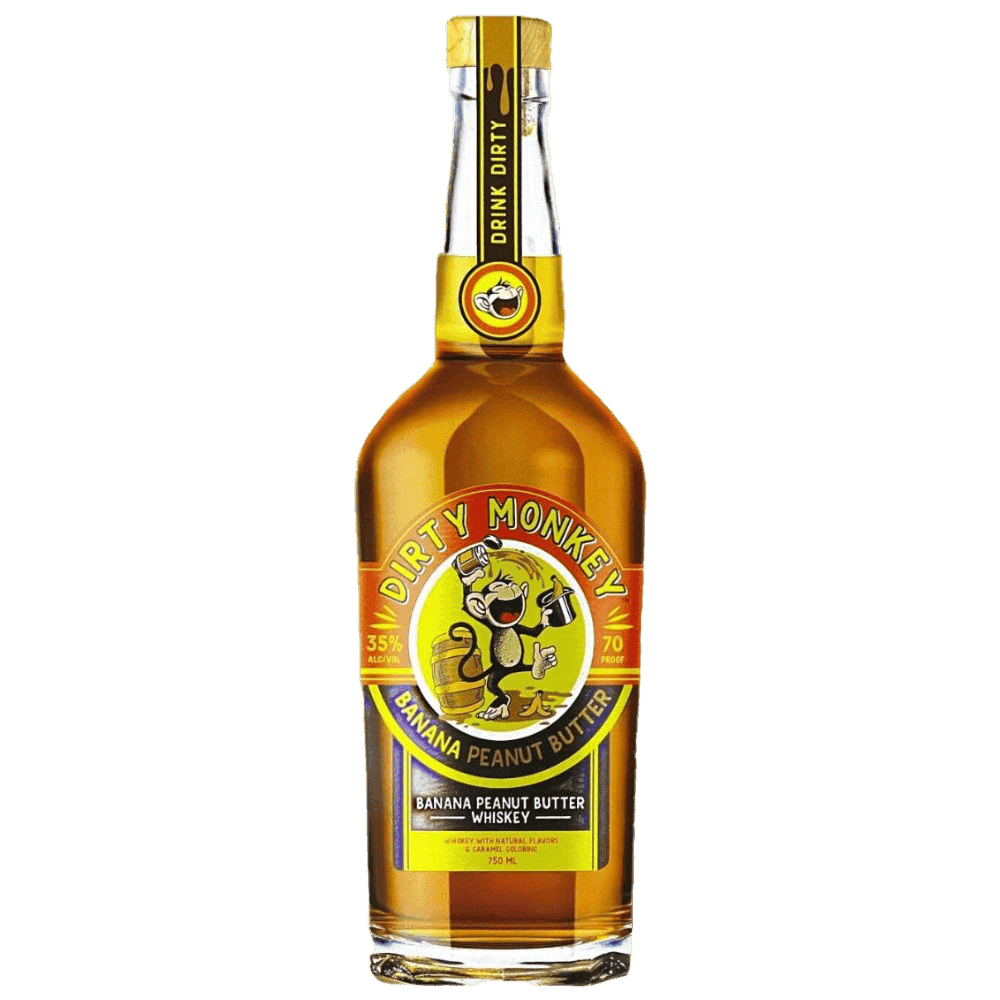 Dirty Monkey Banana Peanut Butter Whiskey - 750ML