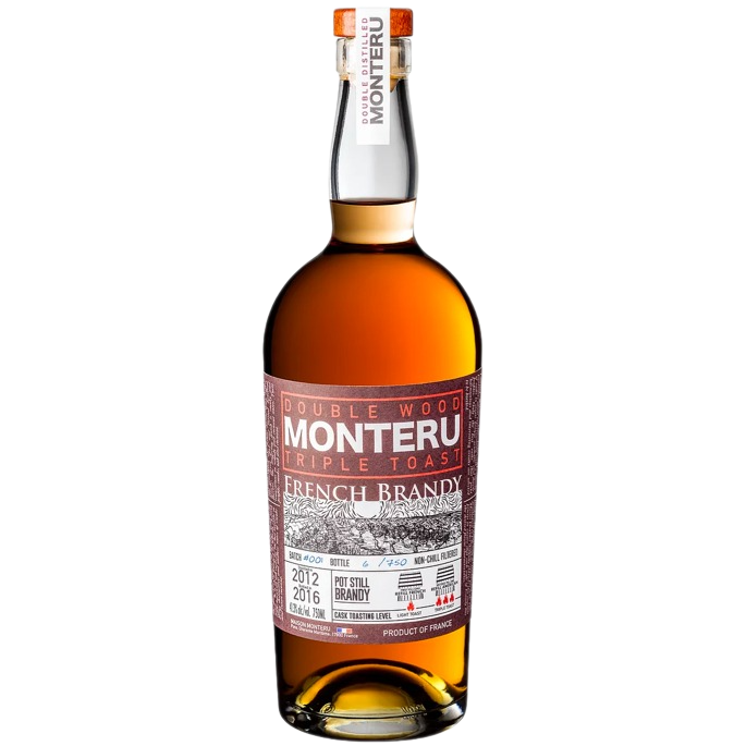 Monteru Rare Cask Pot Still Sherry Cask Finished French Brandy - 750ML