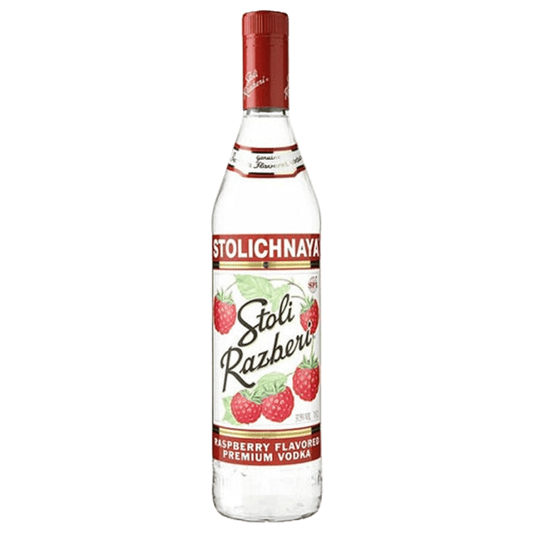 Stolichnaya Razberi Flavored Russian Vodka 75 Proof - 750ML – Real Liquor