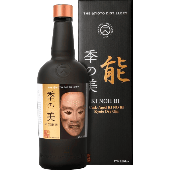 The Kyoto Distillery KI NOH BI Gin 17th Edition: Noh Mask “Yorimasa”